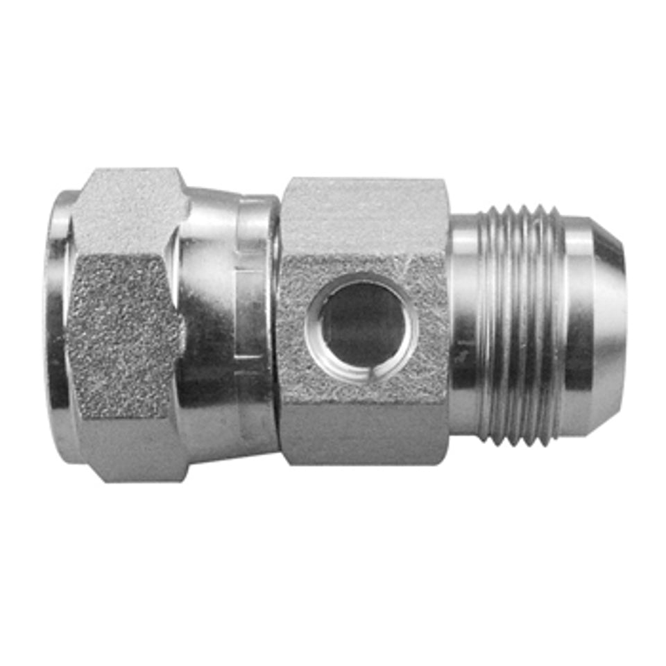 JIC W/ NPT GAUGE PORT
